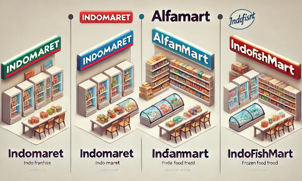 Perbedaan Franchise Minimarket yang Ada di Indonesia - Indofishmart