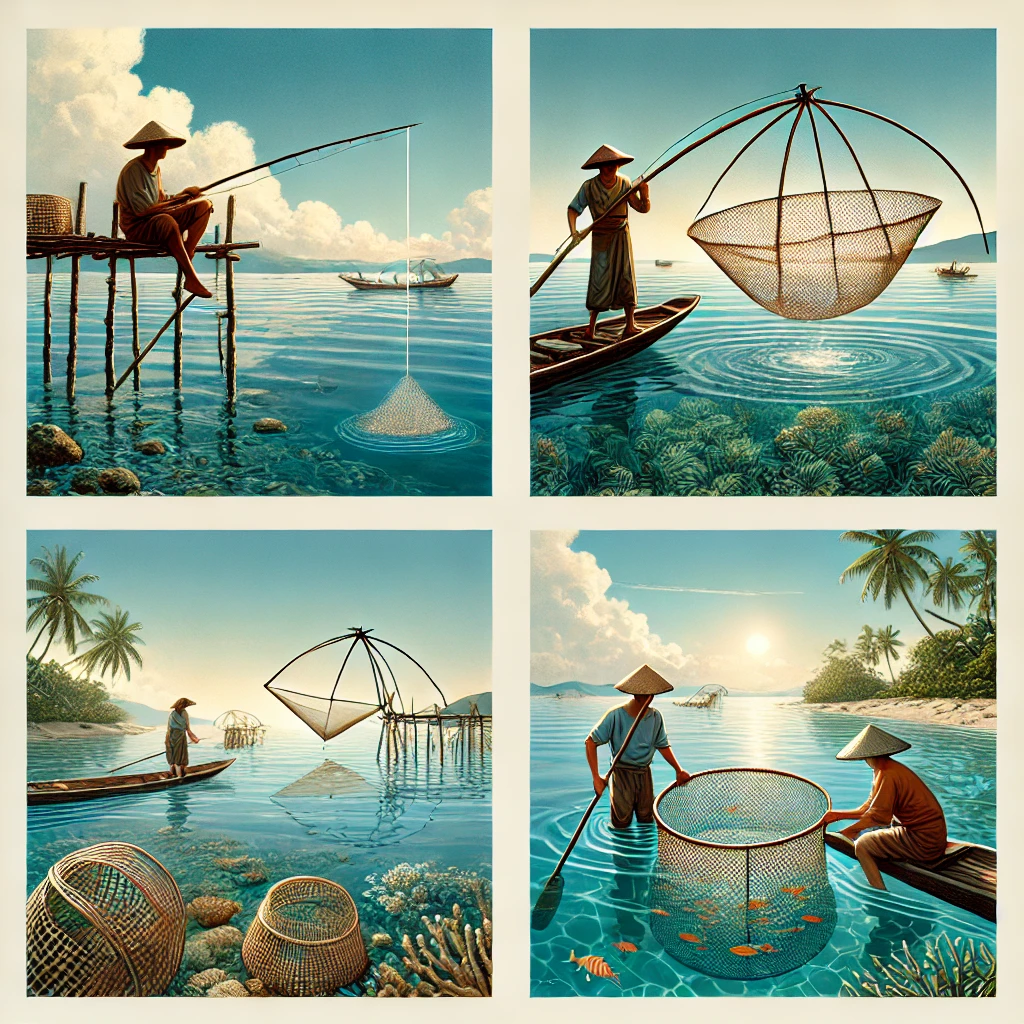 Cara Menangkap Ikan Secara Tradisional yang Ramah Lingkungan - Indofishmart