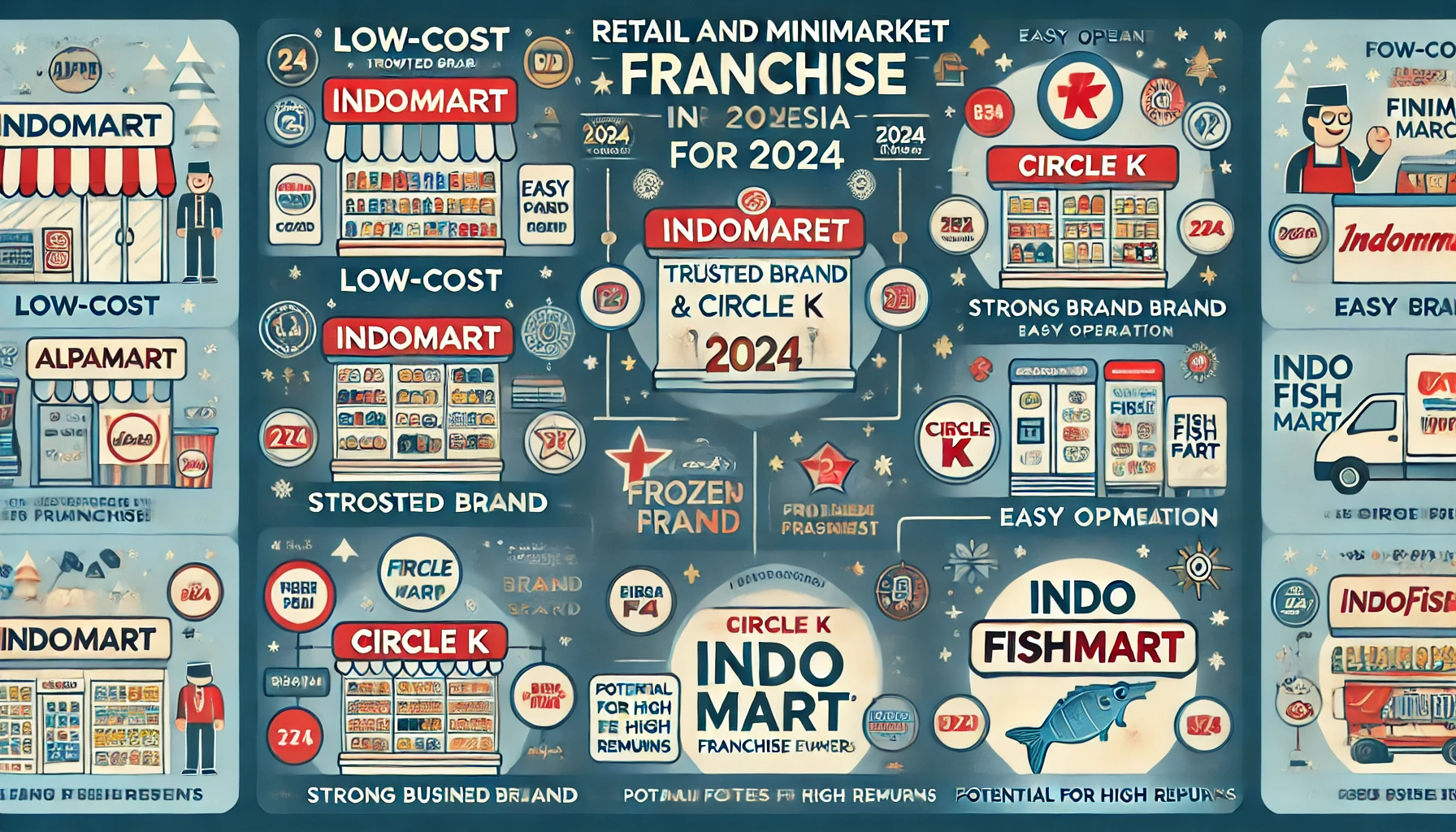 Rekomendasi Franchise Retail dan Minimarket Murah Terbaik - Indofishmart