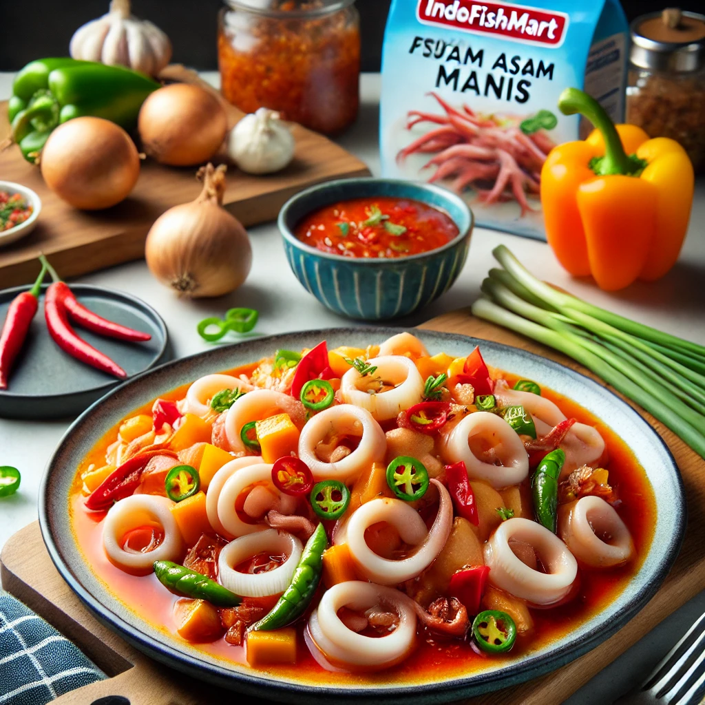Resep Cumi Asam Manis dengan Bahan Frozen Cumi yang Praktis dan Lezat ...