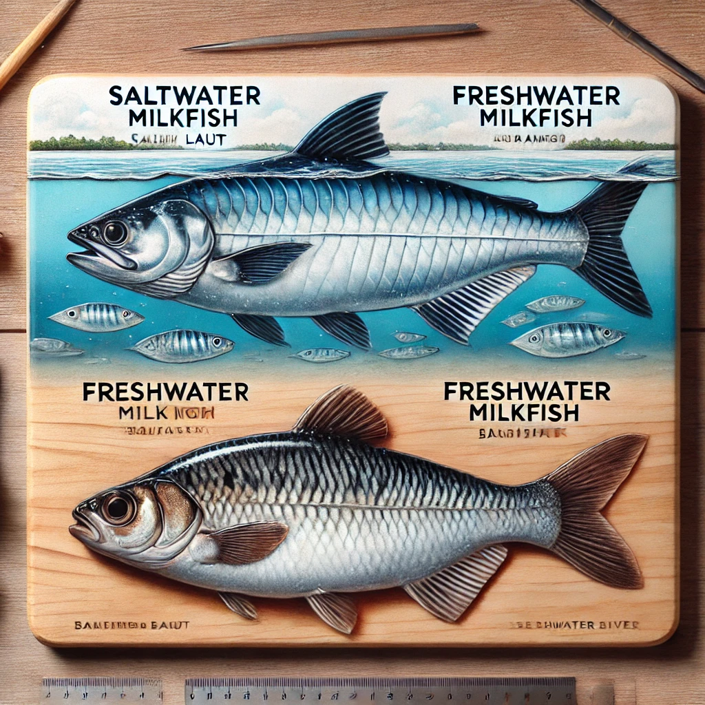 Perbedaan, Ciri-Ciri dan Manfaat Ikan Bandeng Laut dan Tawar - Indofishmart