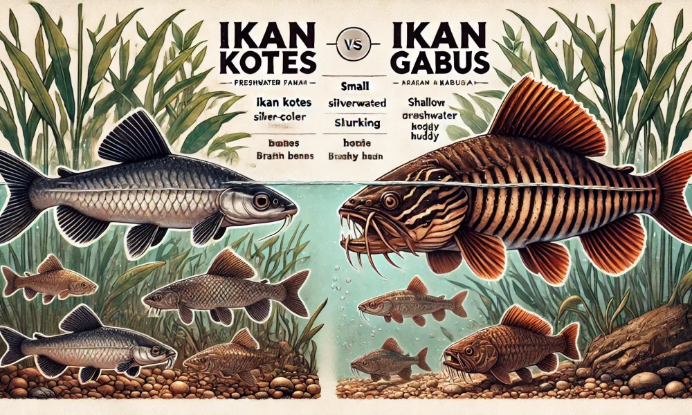 Perbedaan dan Persamaan Ikan Kotes dan Ikan Gabus - Indofishmart