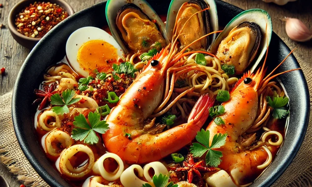 Menu Makanan Seblak Seafood Kombinasi yang Gurih - Indofishmart
