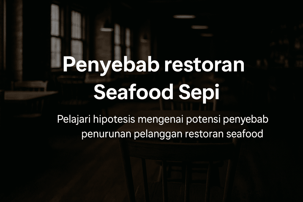 Penyebab Restoran Seafood Sepi: Strategi Jitu Menarik Target Market ...